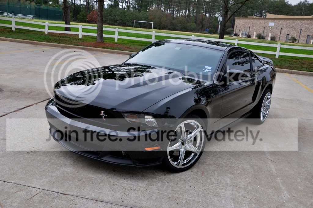My black 2012 GT With 20" Boss 338's | Modded Mustang Forums