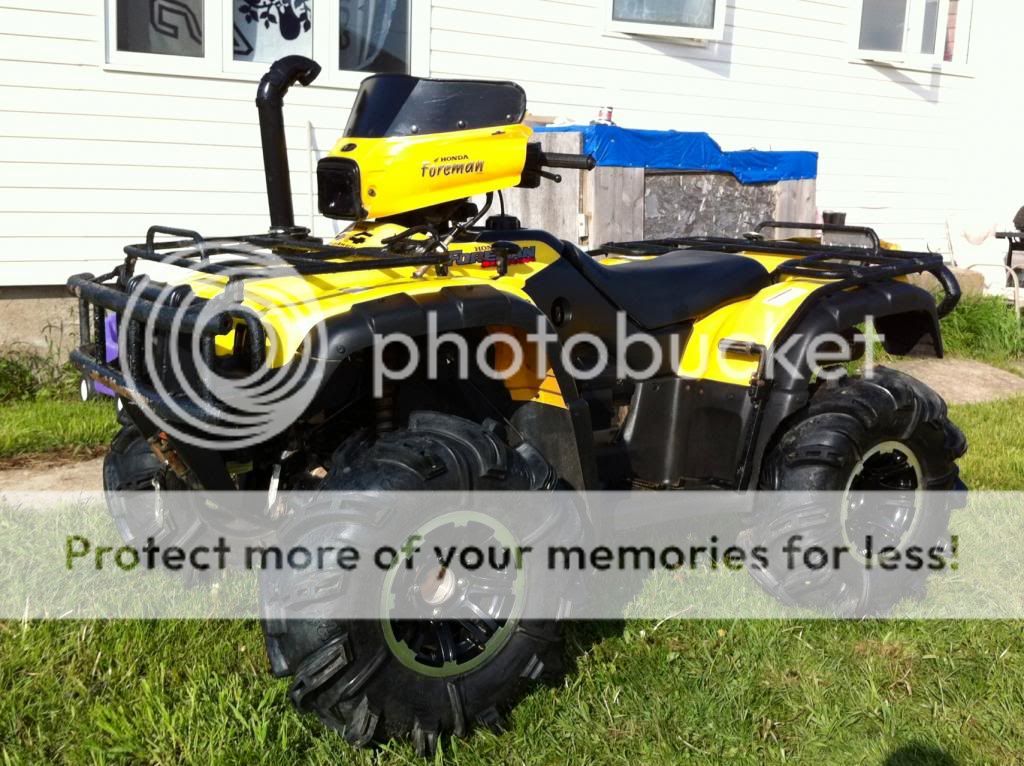 will 28" silverbacks fit? | Honda Foreman Forums