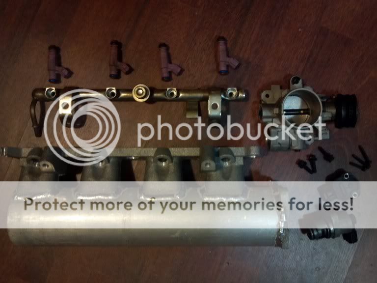 Engine: custom log intake manifold for 2.4 swap in an l body or daytona ...