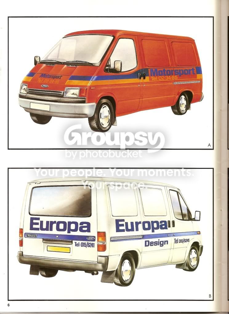 Ford Transit Forum • View topic - 1985 Transit MK3 Consept Brochure ...