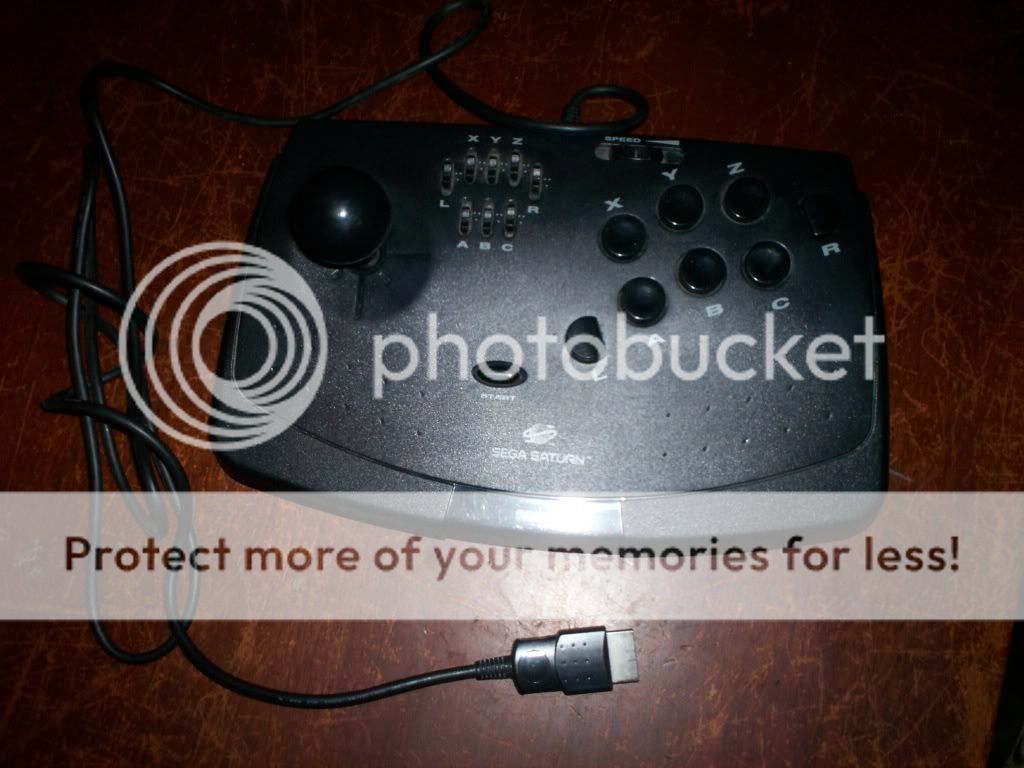 For Sale - Sega Saturn arcade stick (pic), Castlevania: Curse of ...